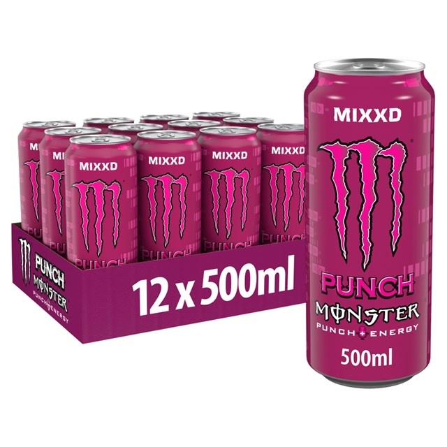 MONSTER ENERGY DRINK MIXXD PUNCH 500ml x12 epwwielis