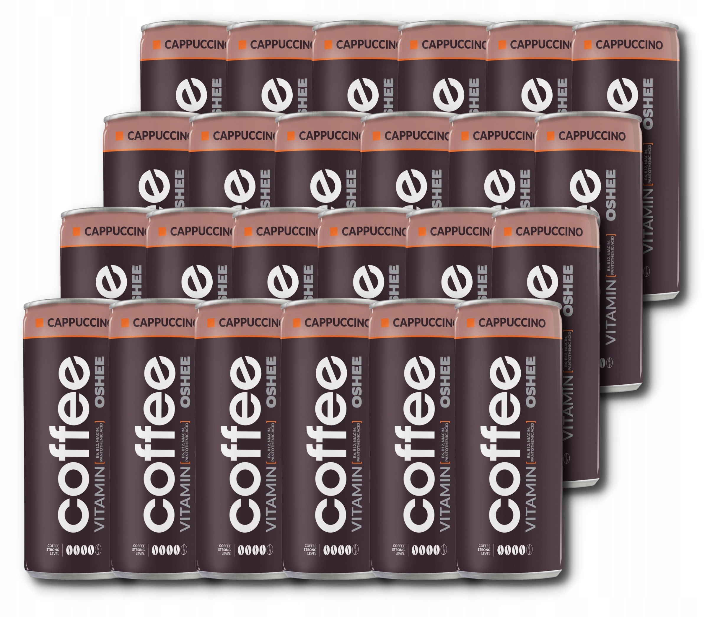 Oshee VITAMIN Coffee CAPPUCINO Napój 24 x 250ml epwwielis
